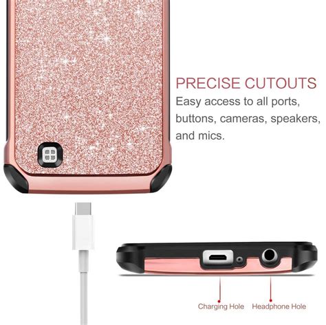 Lg K Case Lg Premier Lte L Vl L Al Case Bentoben Sparkly Hybrid Hard Cover