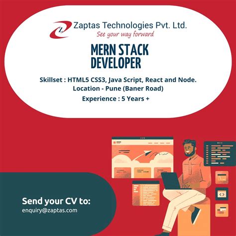 Zaptas Technologies Pvt Ltd On Linkedin Mernstackdeveloper Nodedeveloper Reactdeveloper
