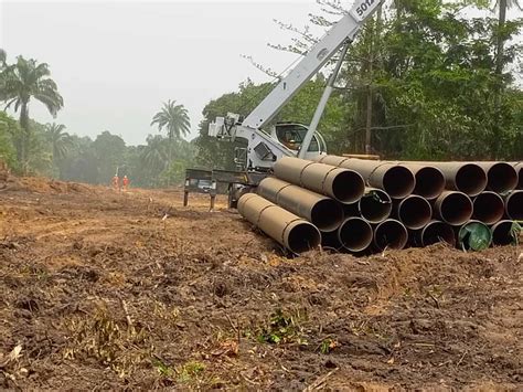 Construction Of 36” X 25km Gas Transmission Pipeline Escravos Lagos Gas Pipeline Project Phase