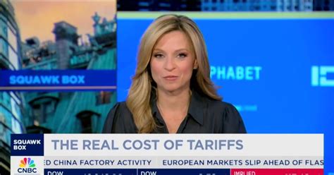 Cnbc Reporter Courtney Reagan Explains Exactly How Much Tariffs Will