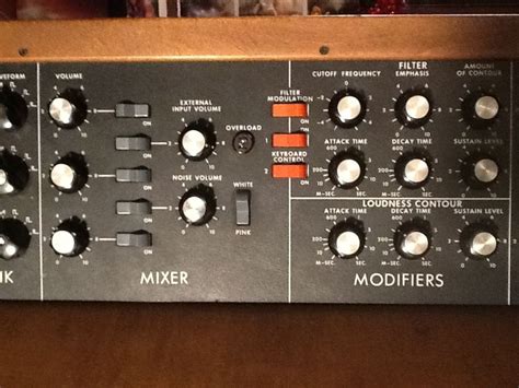 Matrixsynth Moog Minimoog D Synthesizer Sn 6384