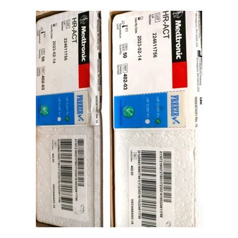 Medtronics Medtronic Act Machine Cartridge For Hospital Model Name