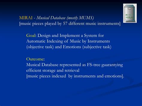 Ppt Music Information Retrieval Based On Multi Label Cascade Classification System Powerpoint