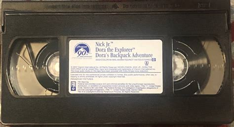 Dora The Explorer Backpack Adventure Vhs Tape By Nursevictoriaftw On Deviantart