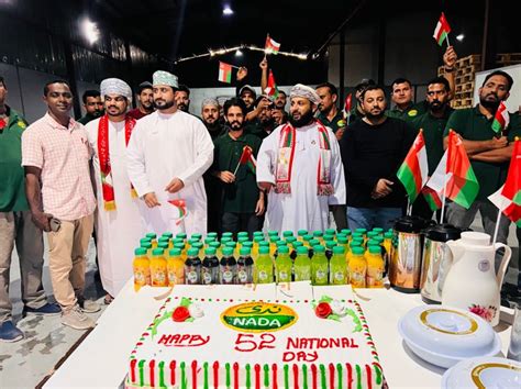 Ismail Hossen On Linkedin Celebrating 52nd National Day Nada Dairy Oman
