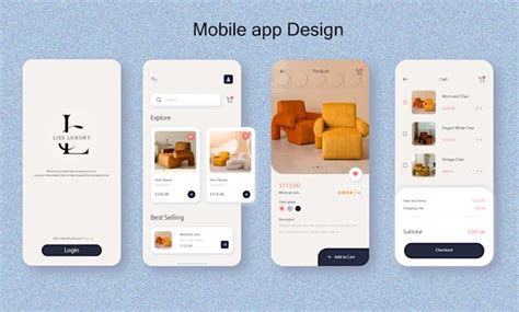 Design Unique Mobile App Ui Design In Figma Adobexd By Areeshaaftab Fiverr