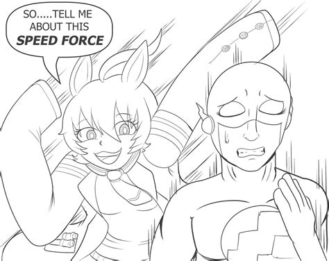 Wip Who Told Agnes Tachyon About The Speed Force By Darz213 On Deviantart
