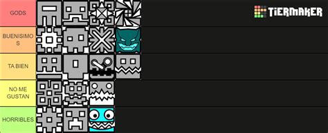 Geometry Dash Principal Cubes Tier List Community Rankings Tiermaker