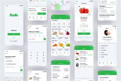Free Flutter Grocery Ui Kit Overhive