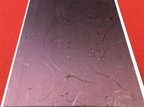 Db 609 Pvc Panel Thickness 8mm Size 10 Inch X 10 Feet W X L At Rs