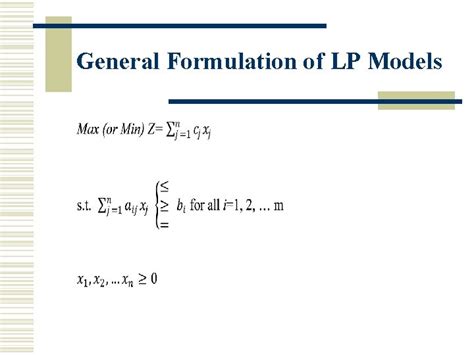 Chapter 3 Business Analytics With Linear Programming Prescriptive
