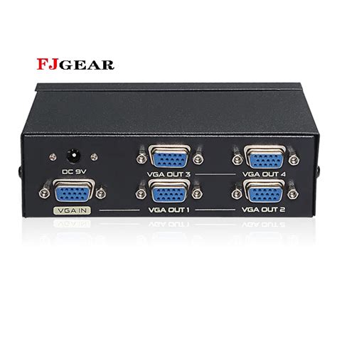 Fjgear Input Output Vga Wholesale Splitter Port Vga Splitter Buy Vga Splitter Port Vga