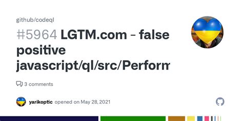 Lgtm False Positive Javascript Ql Src Performance Redos Ql