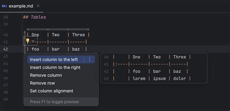 Markdown Webstorm Documentation