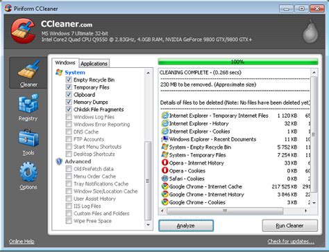 Remove Junk Files From Your Pc Using Ccleaner