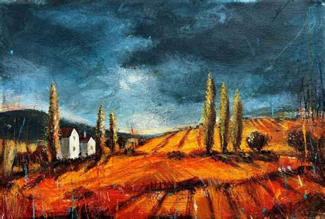 სერიიდან ტოსკანას მინდვრები Gemarket Art