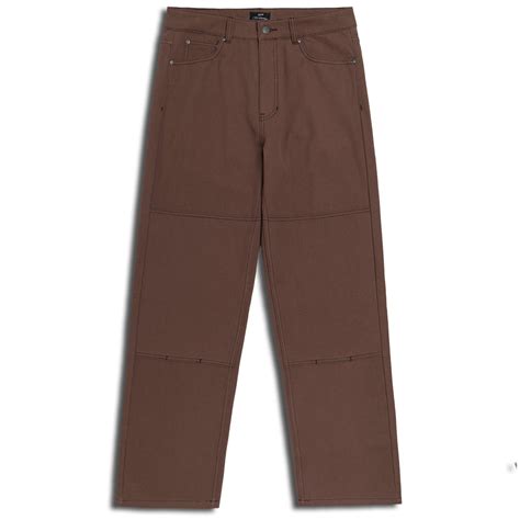 Ccs Double Knee Original Relaxed Canvas Pants Brownblack