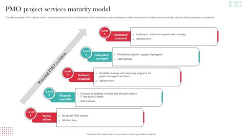Pmo Project Services Maturity Model Ppt Powerpoint