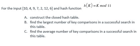 Solved For The Input 104972126 And Hash Function