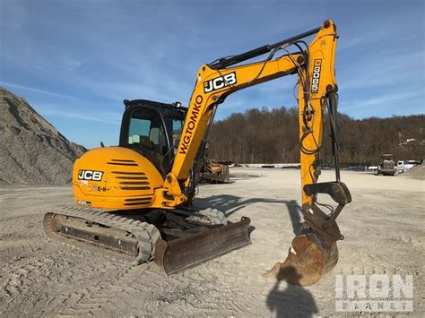 2012 JCB 8085 Mini Excavator In Finleyville Pennsylvania United States IronPlanet Item 8221853