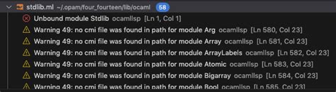 Yet Another Unbound Module Stdlib Issue Vscode Specific On Mac Learning Ocaml