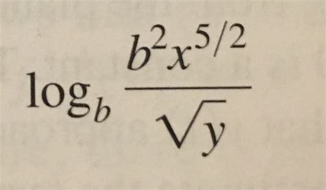 Solved A Assume Logb X Logb Y And Logb Z Chegg Com