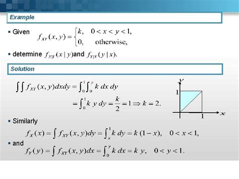 Conditional Density Functions And Conditional Expected Values Conditional