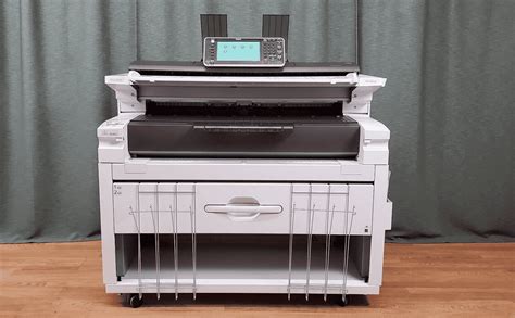 Ricoh Mp W6700sp Plotter Wide Format Black And White Copier Printer Colo