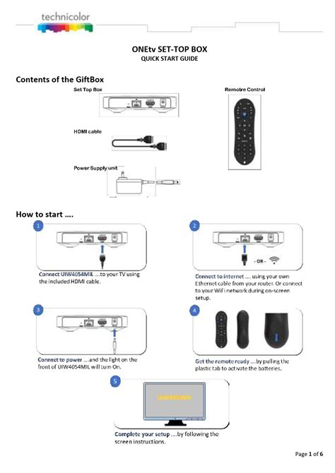 Technicolor Device Database