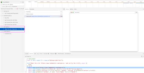 Running And Debugging Tests With Playwright UI Mode