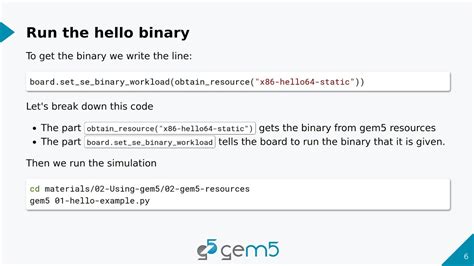 Gem5 Bootcamp 2024 Resources Youtube