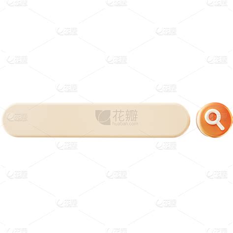图标系列 通用 3d搜索框点击贴纸