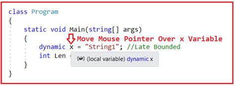 Var Vs Dynamic In C With Examples Dot Net Tutorials