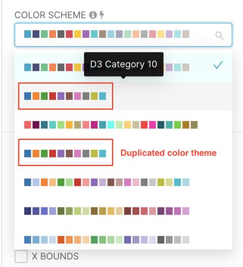 Color Theme Color Theme D3 Category 10 Is Duplicated In Explore