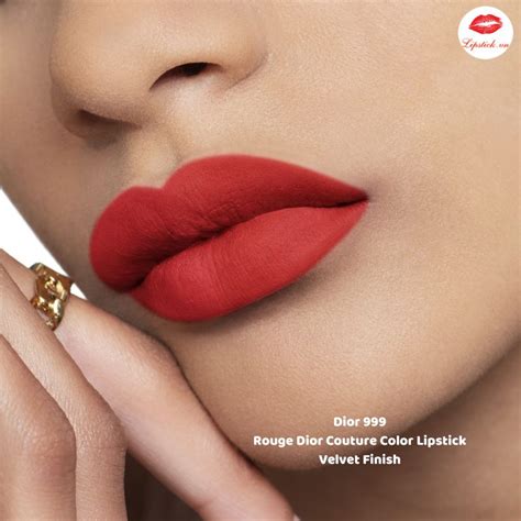 Review Son Dior 999 Velvet Đỏ Tươi Rouge Dior Velvet MỚi NhẤt