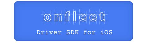 Github Onfleetios Driver Sdk Onfleet Driver Sdk For Ios