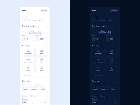 Filtering Component By Kevin Bhagat For Heyo On Dribbble
