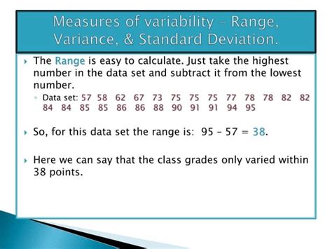 Measures Of Central Tendency Variability And Position Pptx Standardized Testing