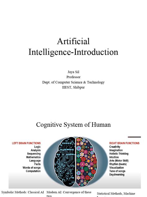 Artificial Intelligence Introduction Pdf Artificial Intelligence Intelligence Ai And Semantics