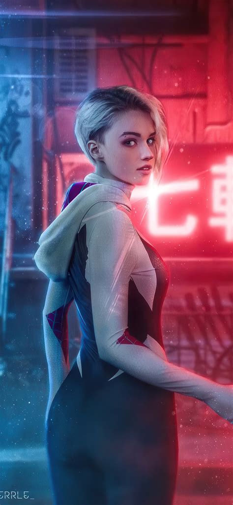 X Bright Hero Gwen Stacy Iphone Xs Iphone Iphone X Hd K Wallpapers Images