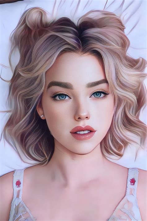 P Bed Time Beauty Milly Alcock By Celebcartoonizer On Deviantart