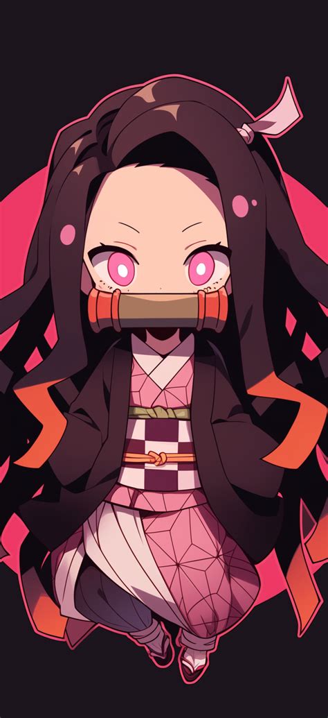1080x2360 Resolution Nezuko Kamado Cute Demon Slayer 1080x2360