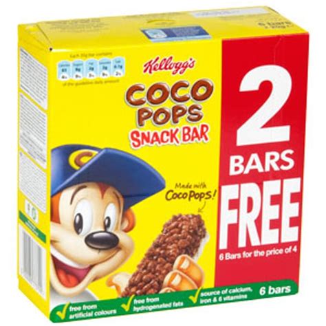 Kelloggs Coco Pops Snack Bars 84 Bars Cereal Bars Home Bargains