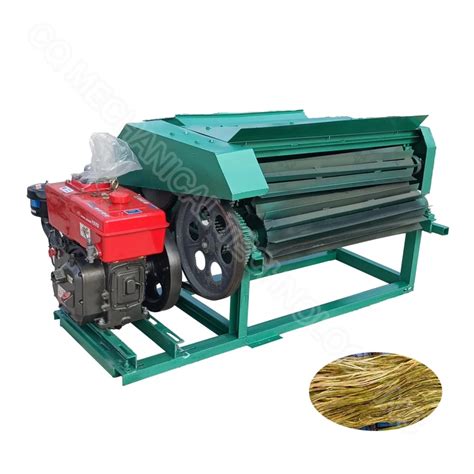 Sisal Decorticator Machine Banana Fiber Extractor Farmer Hemp Peeling