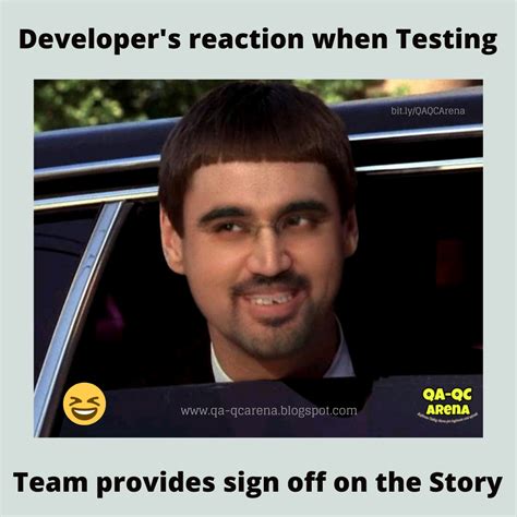 qa qc arena testing with fun memes series 8