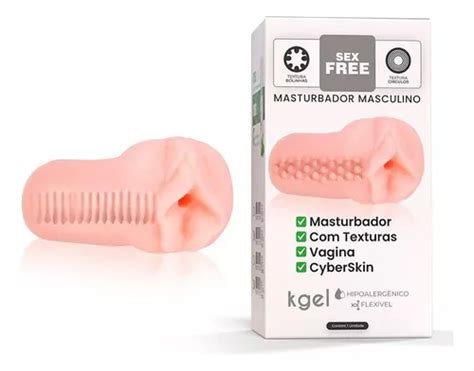 Masturbador Vaginal Cyber Skin Sex Free Con Textura Circular Mercadolibre