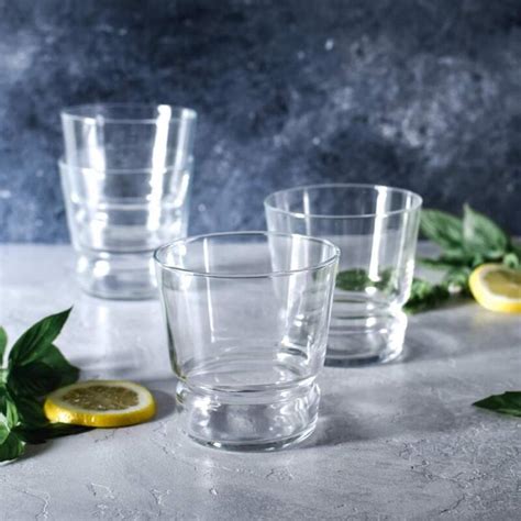 Libbey Tellaro Stackable Rocks Glasses Set The Best Cups Supplier Hcmc