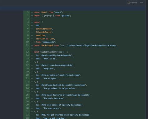 Techdocs Diff Docs Are Not Readable In Dark Mode · Issue 9395