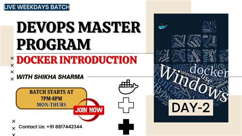 Devops Master Program Live Weekdays Batchday 2 Docker Introduction Live Class Devops Joinnow