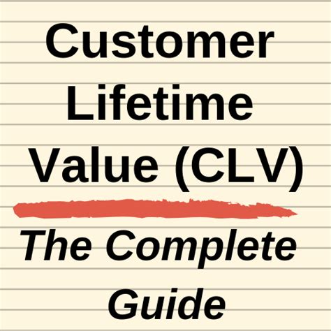 Customer Lifetime Value Equation Tessshebaylo